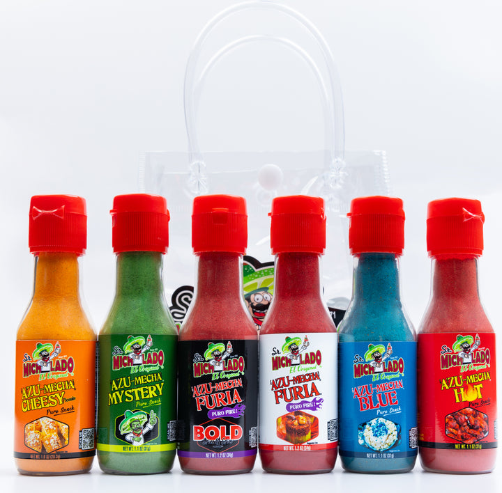 Azu-Mecha Snack Seasonings – SR. MICHELADO