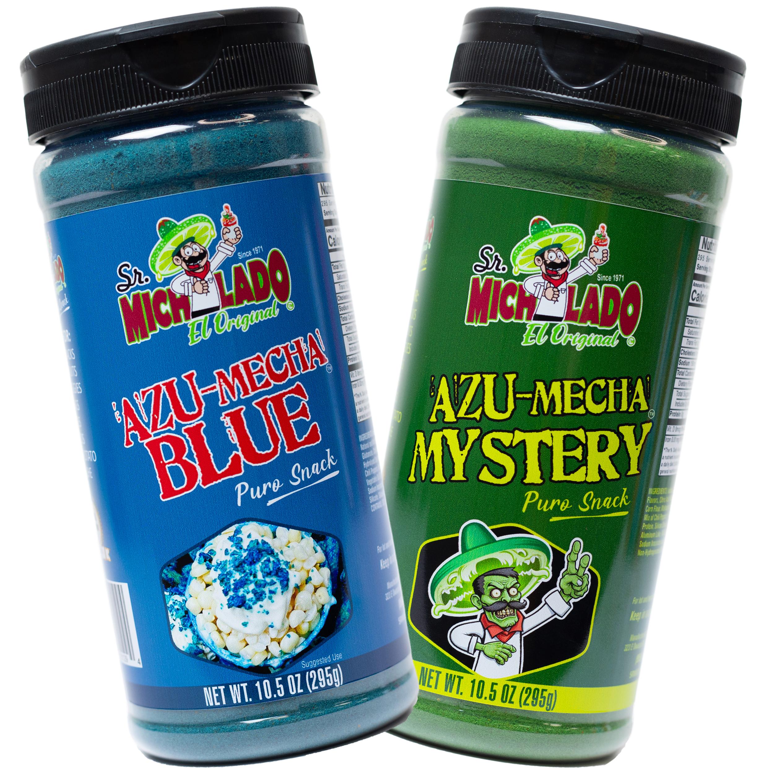 Azu-Mecha COMBO - Blue & Mystery - Snack Seasoning - Sr. Michelado - B ...